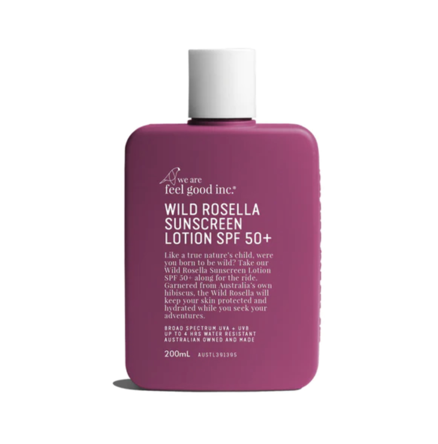 Wild Rosella Sunscreen SPF 50+ 200ml - Lush Beauty and Skin