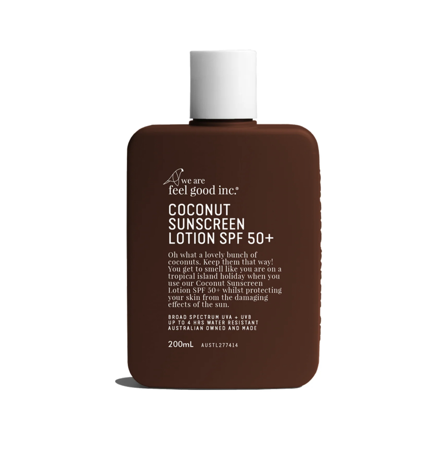 Coconut Sunscreen SPF 50+ 200ml - Lush Beauty and Skin